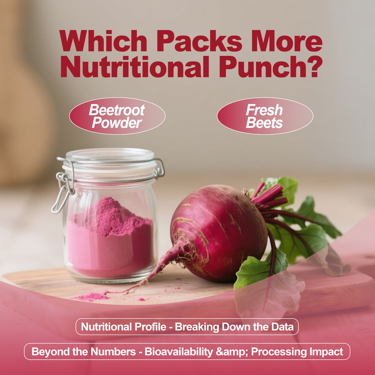 Beetroot Powder vs. Fresh Beets: Which Packs More Nutritional Punch ...